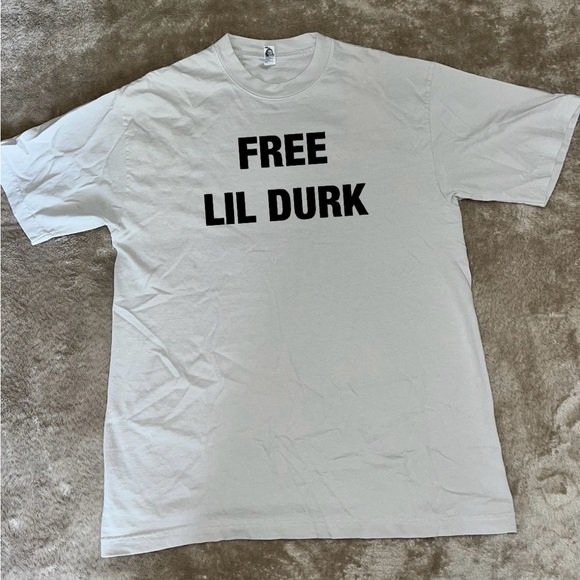 Urban Outfitters | Shirts | Mens Size Small Free Lil Durk T Shirt Merch ...